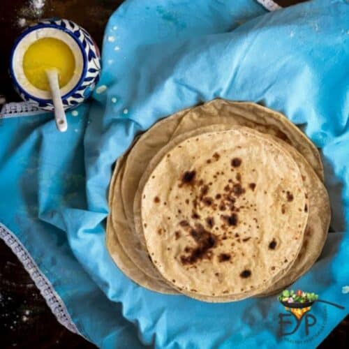 Chapati / Phulka / Roti - Soft Thin Indian Flatbread - Enhance Your Palate