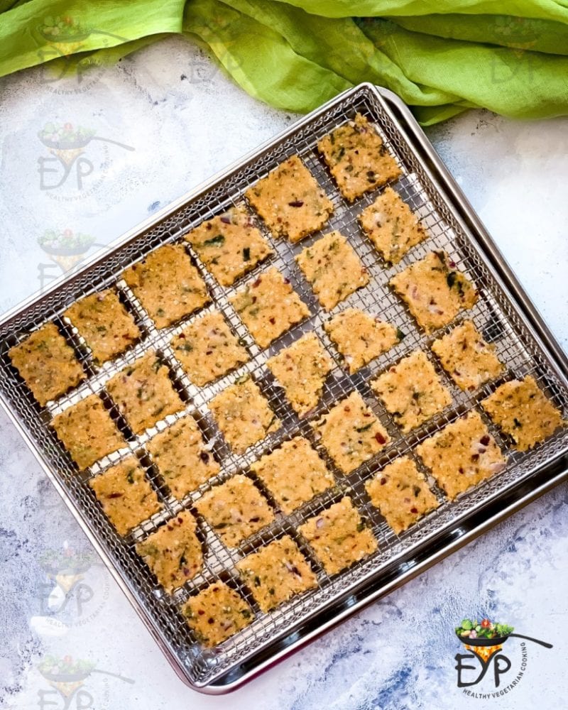 Gluten Free Crackers: Air-Fried Recipe- Enhance Your Palate