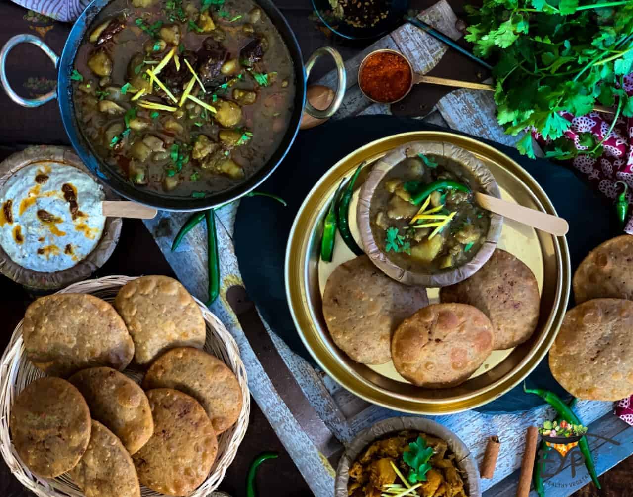 Khasta Bedai: Urad Dal Stuffed Crispy Kachori - Enhance Your Palate