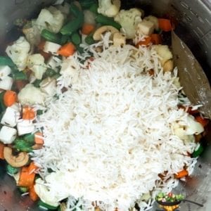 Navratan Pulao - Instant Pot Rice Recipe - Enhance Your Palate