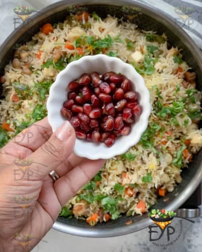Navratan Pulao - Instant Pot Rice Recipe - Enhance Your Palate